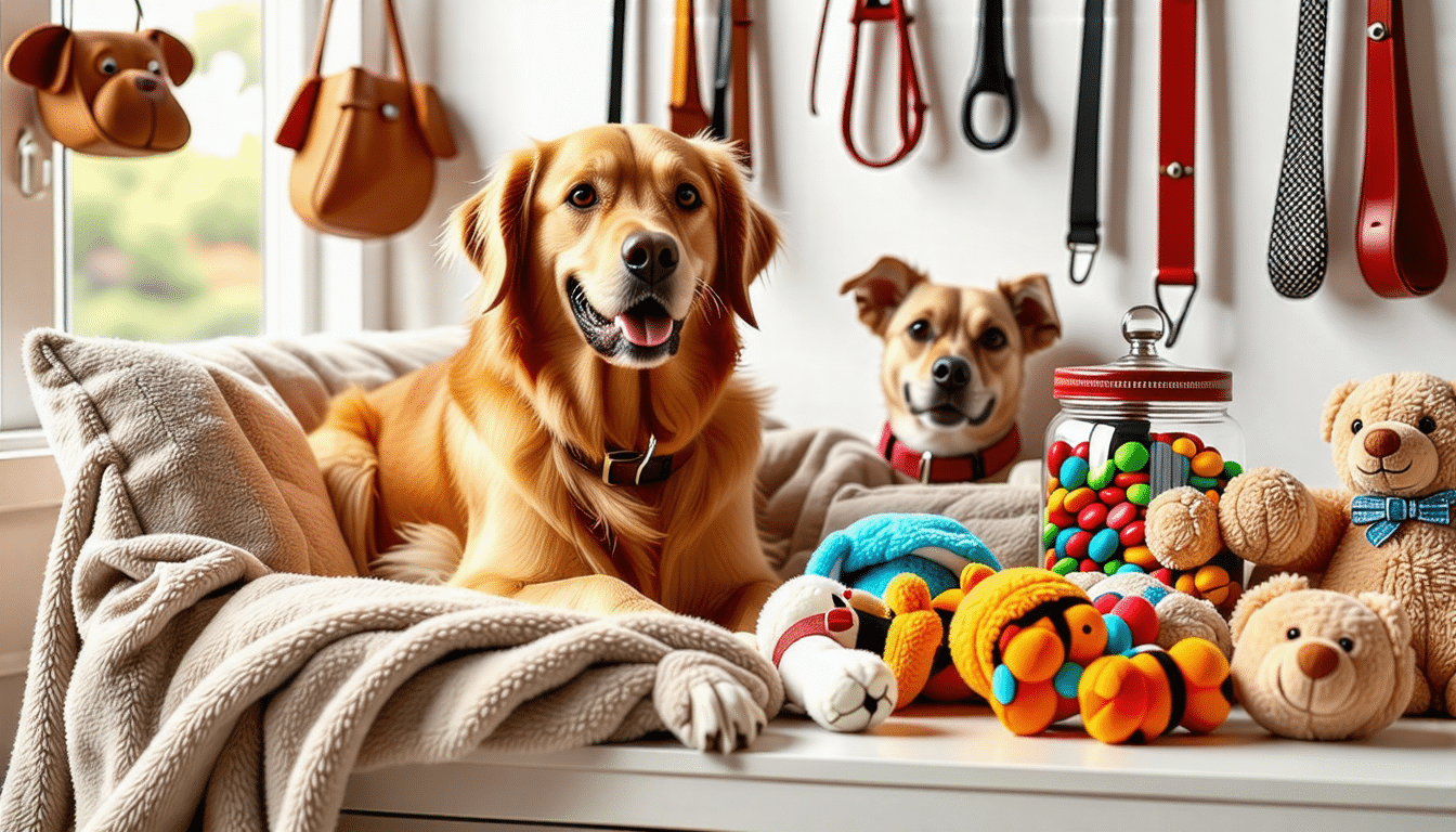 Les indispensables accessoires pour chouchouter votre chien