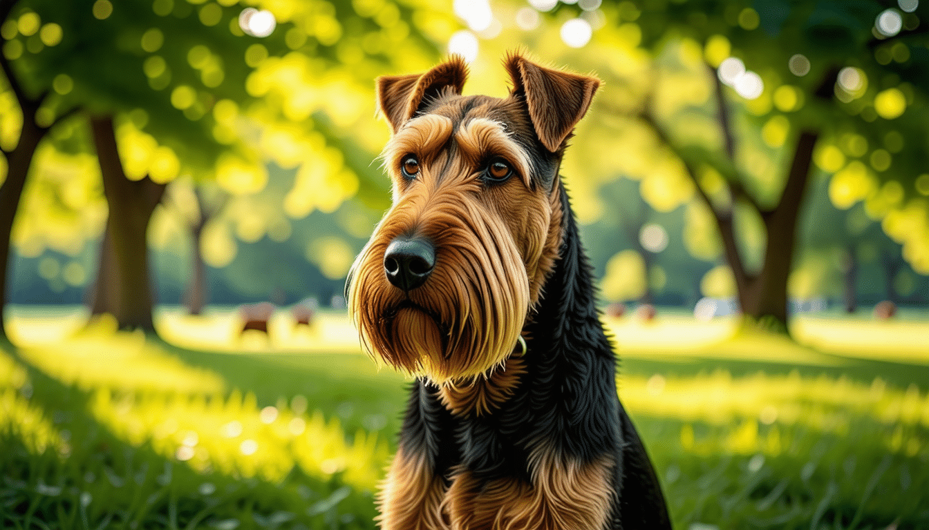 Tout savoir sur le Terrier Airedale : le roi des terriers