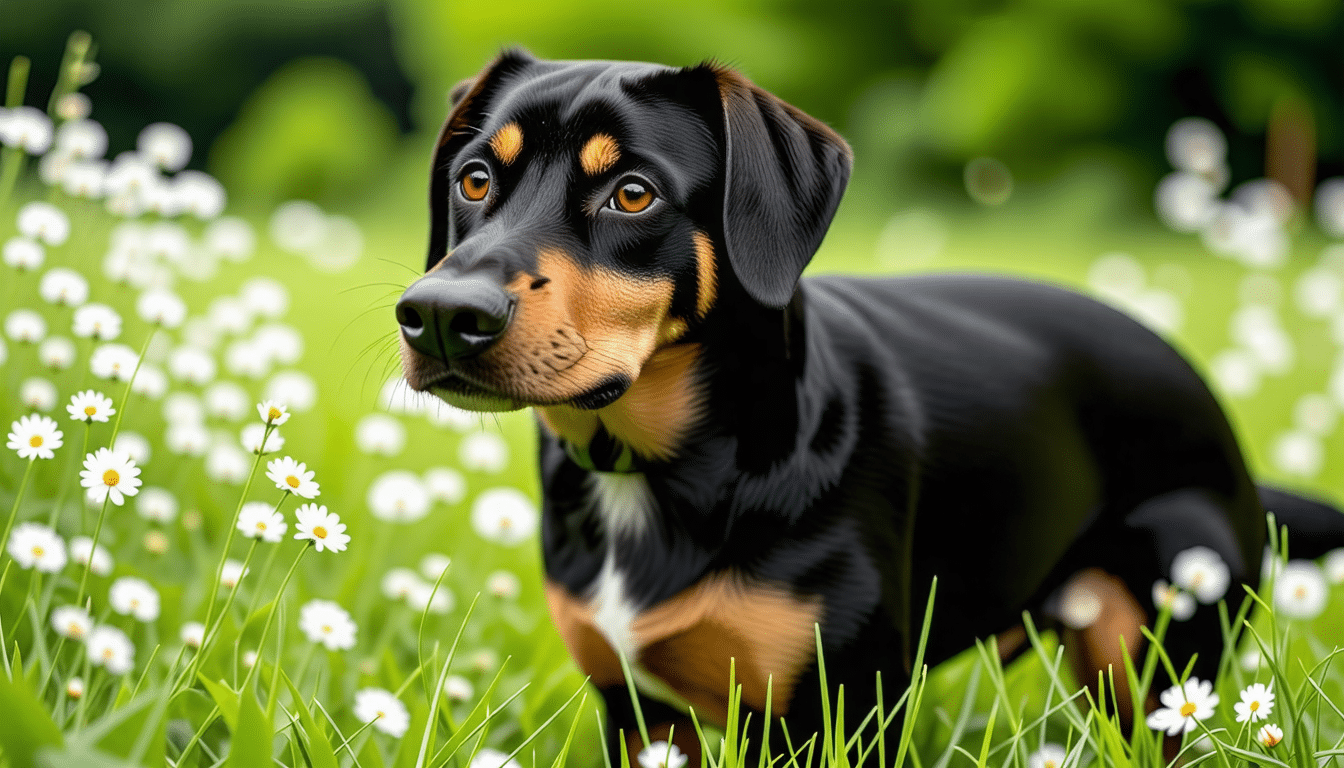 Le Brachet autrichien noir et feu : un chien de chasse au caractère ...